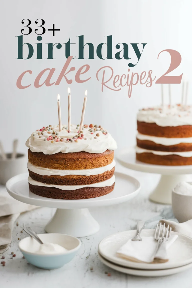 39+ Favorite Birthday Cake Recipes to Make Your Celebration Extra ...