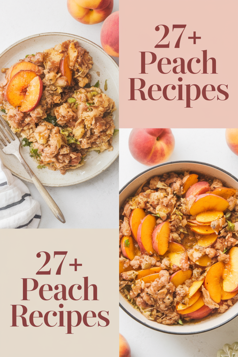 15+ Feel-Good Peach Cobbler Recipes to Sweeten Your Day and Delight ...