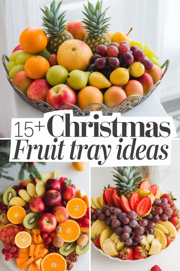 15+ Delicious Christmas Fruit Tray Ideas to Brighten Your Holiday ...