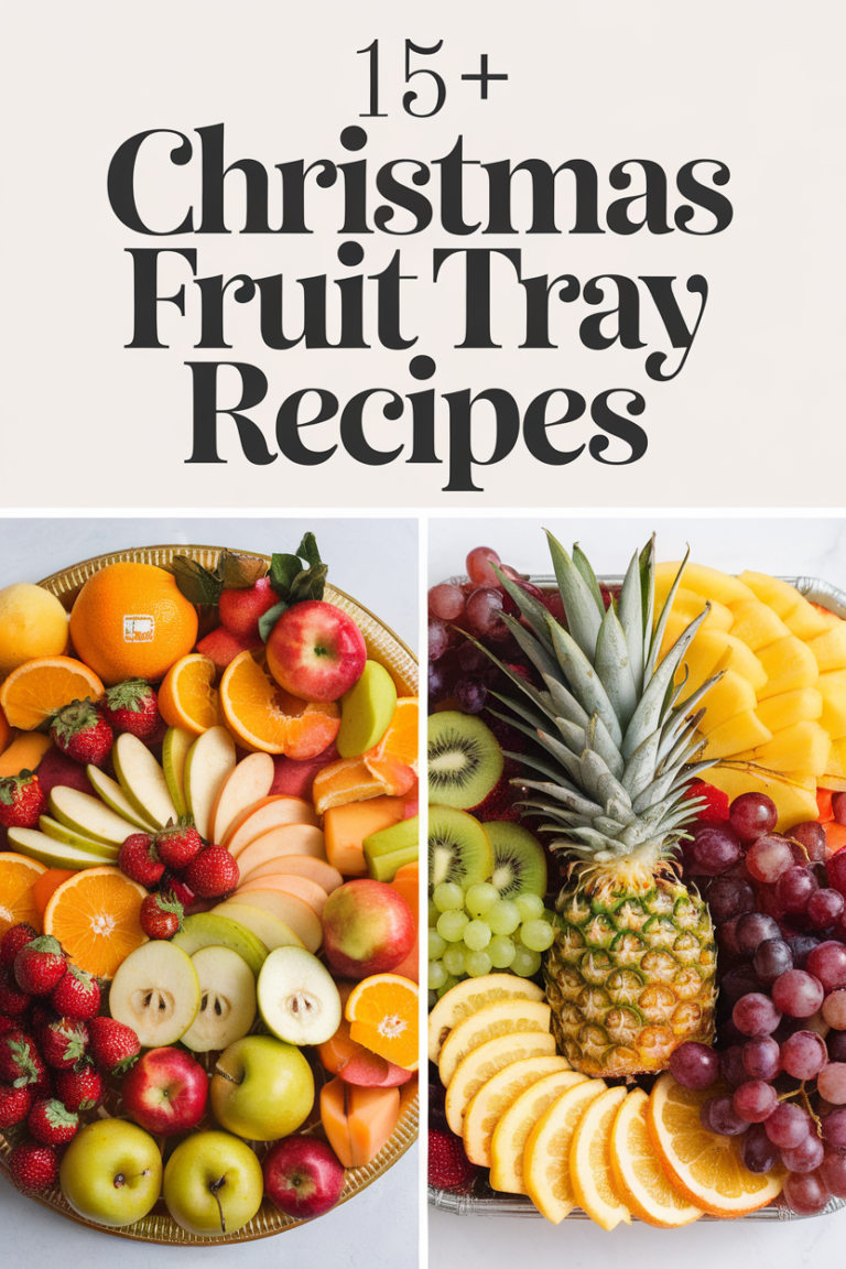 15+ Delicious Christmas Fruit Tray Ideas to Brighten Your Holiday ...