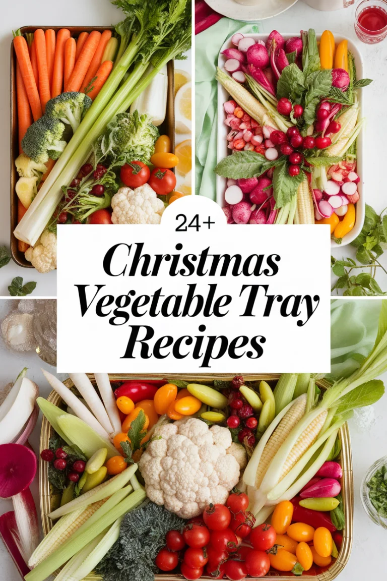 6+ Feel-Good Christmas Vegetable Tray Recipes That Will Brighten Your ...