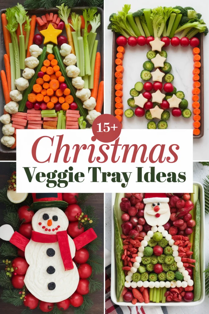 6+ Feel-Good Christmas Vegetable Tray Recipes That Will Brighten Your ...