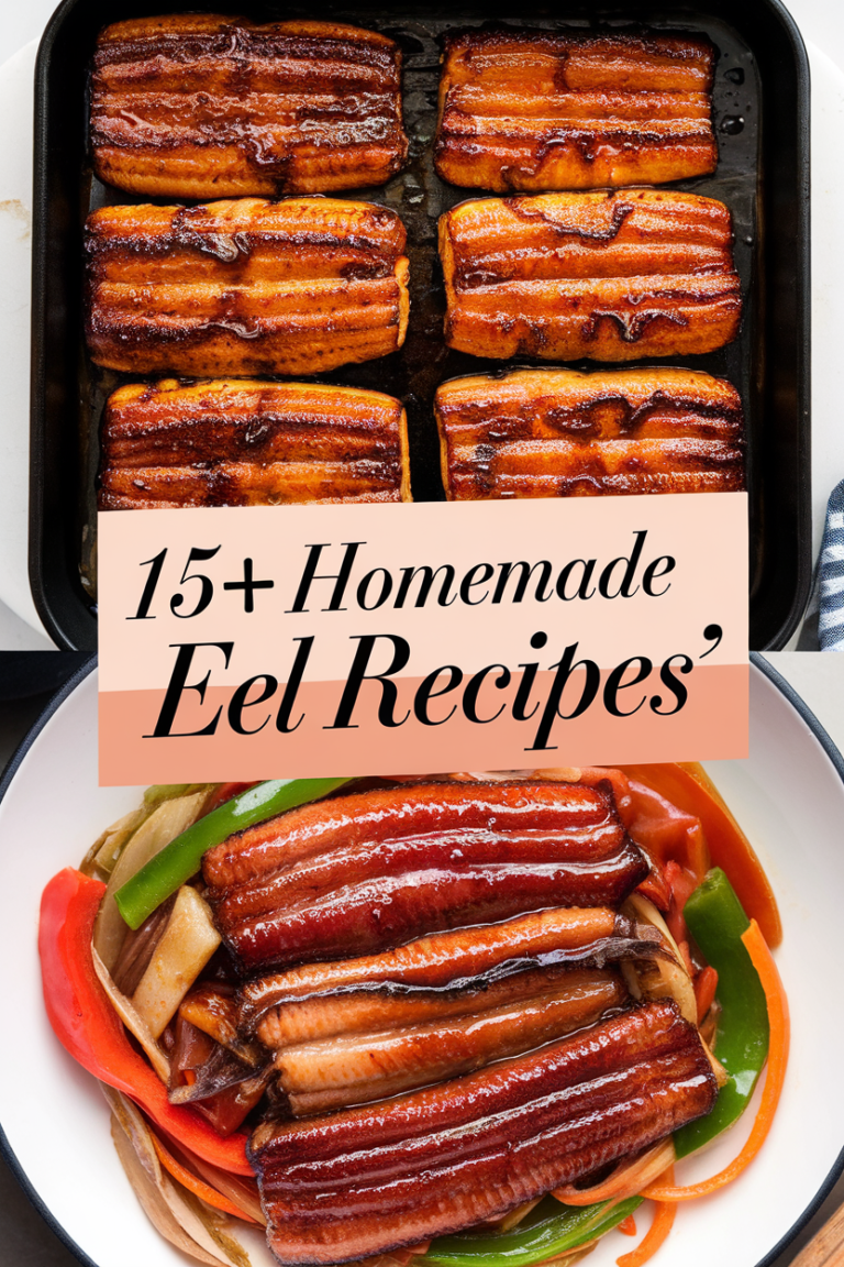 15+ Homemade Eel Recipes That Will Make Your Taste Buds Dance with ...