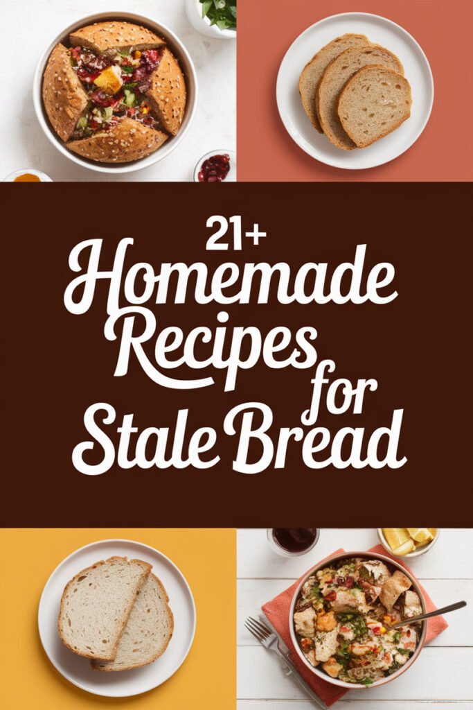 21+ Homemade Recipes to Transform Stale Bread into Delicious Dishes You ...
