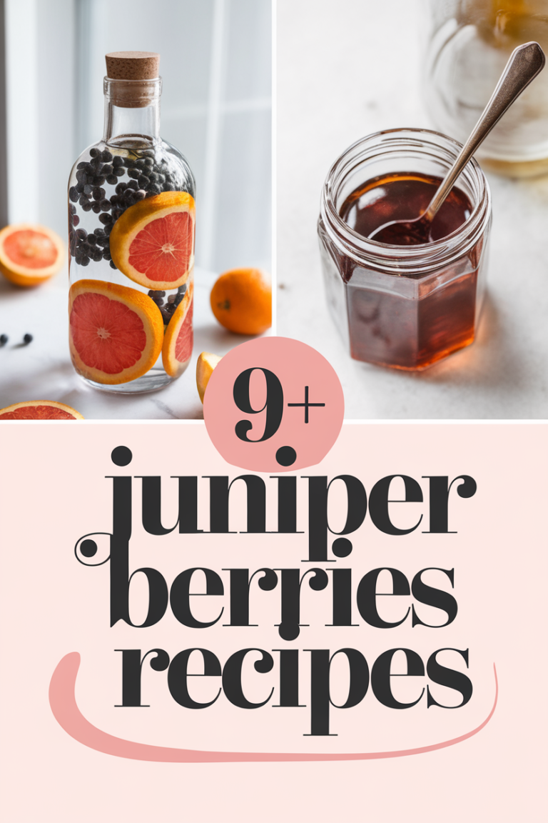 9+ Favorite Recipes Featuring Juniper Berries That Will Delight Your ...