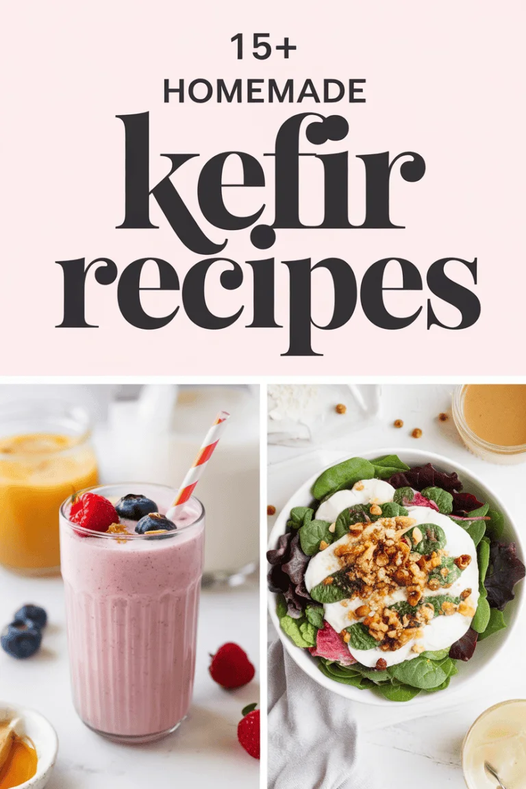 15+ Delicious Homemade Kefir Recipes You’ll Love to Make and Share ...