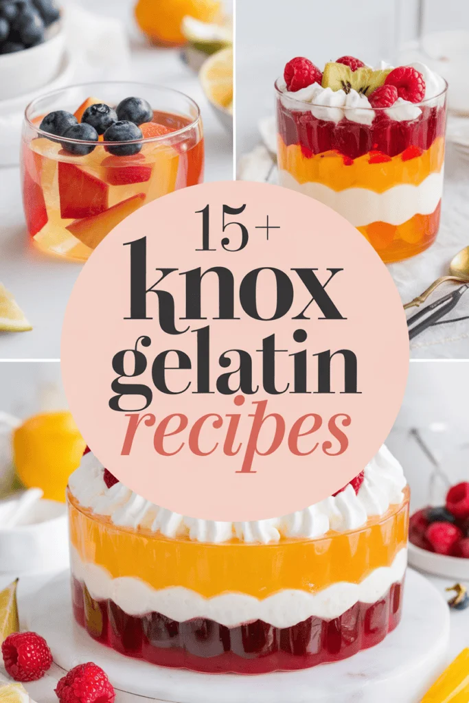 6+ Best Knox Gelatin Recipes That Will Wow Your Guests! – Food on ...