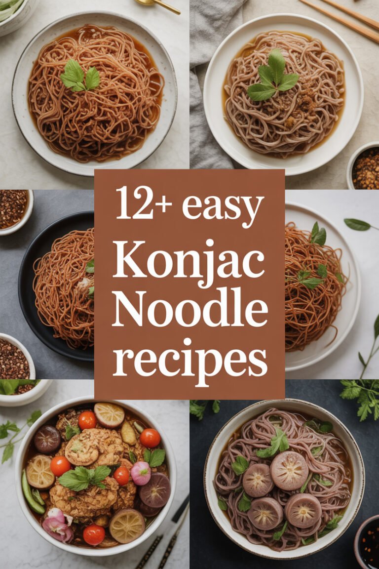 12+ Best Recipes with Konjac Noodles That Will Delight Your Taste Buds ...