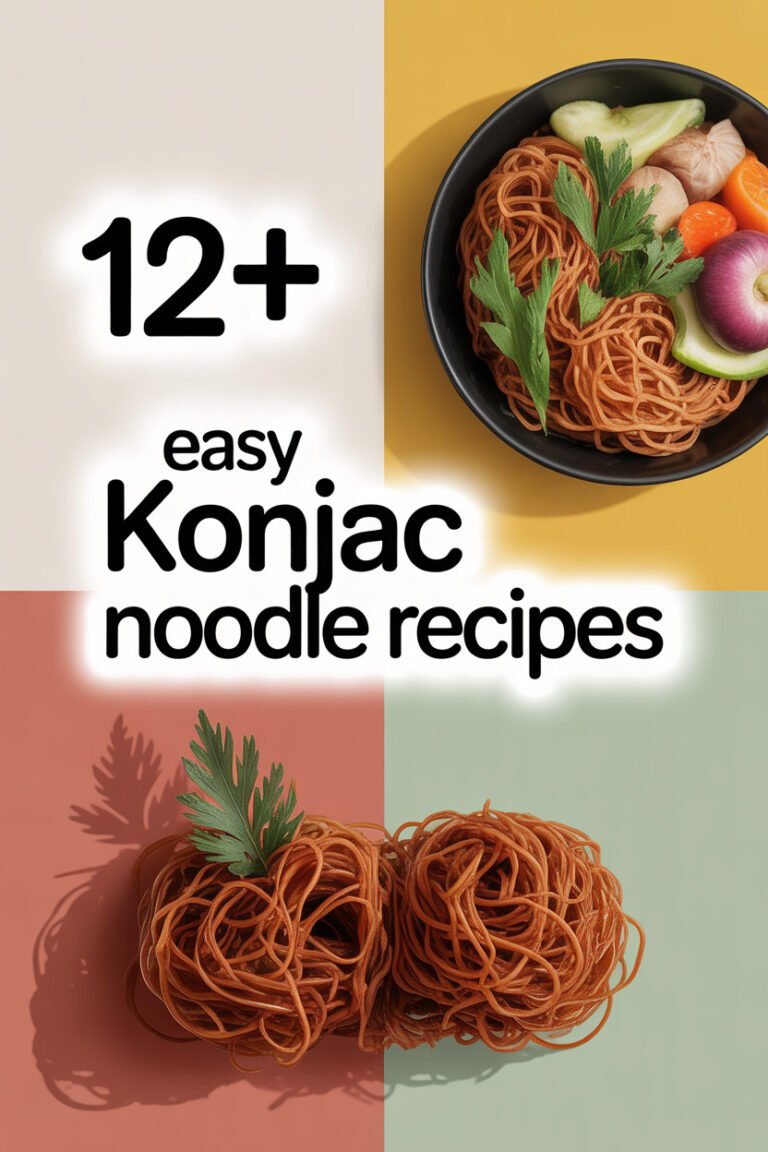 12+ Best Recipes with Konjac Noodles That Will Delight Your Taste Buds ...