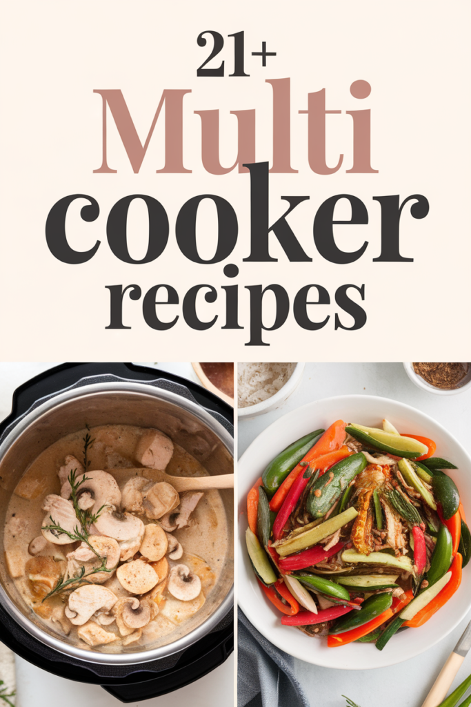 21+ Favorite Multi Cooker Recipes to Make Dinner a Breeze Tonight ...