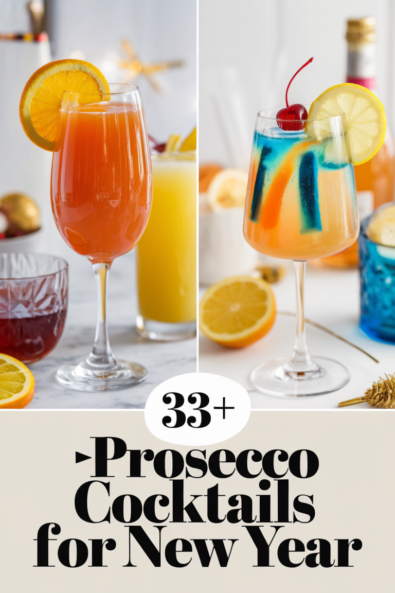 33+ Easy Prosecco Cocktails to Sparkle Your New Year’s Celebration ...