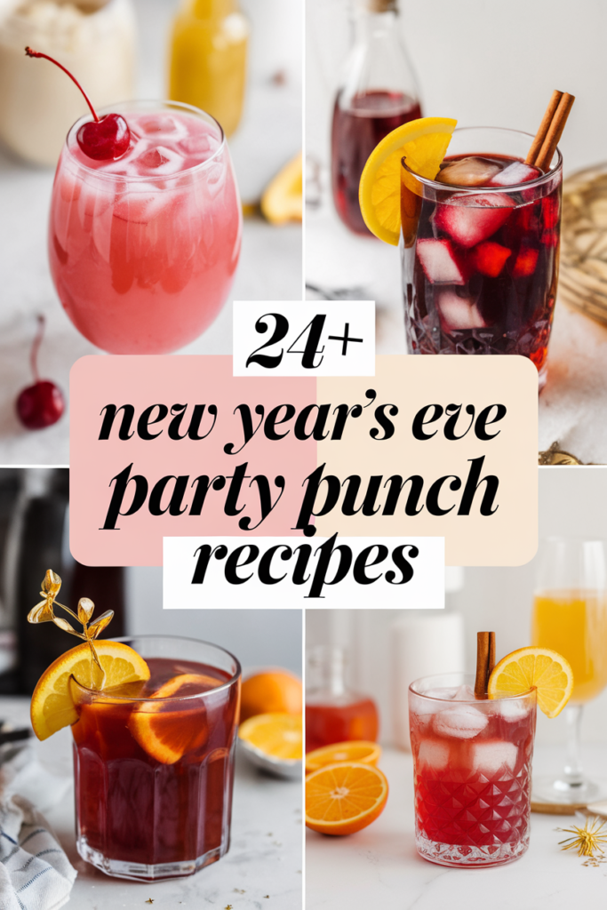 30+ Best New Year’s Eve Punch Recipes to Sparkle Your Celebration ...