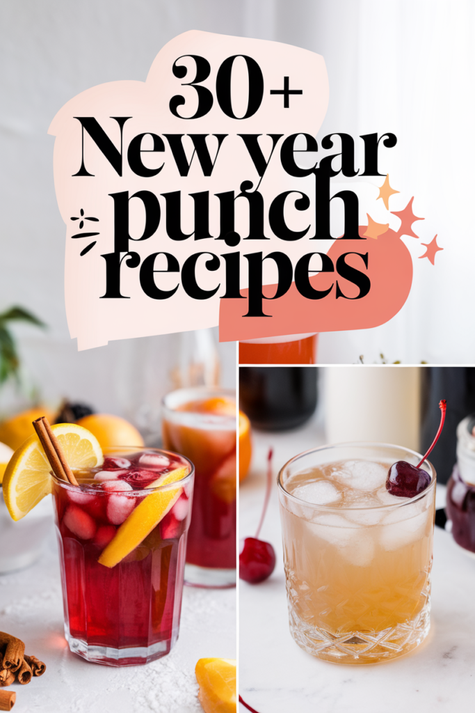 30+ Best New Year’s Eve Punch Recipes to Sparkle Your Celebration ...