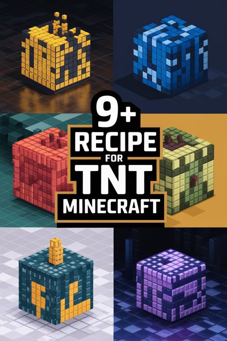 9+ Favorite TNT Minecraft Recipes That Will Blow Your Mind and Ignite ...