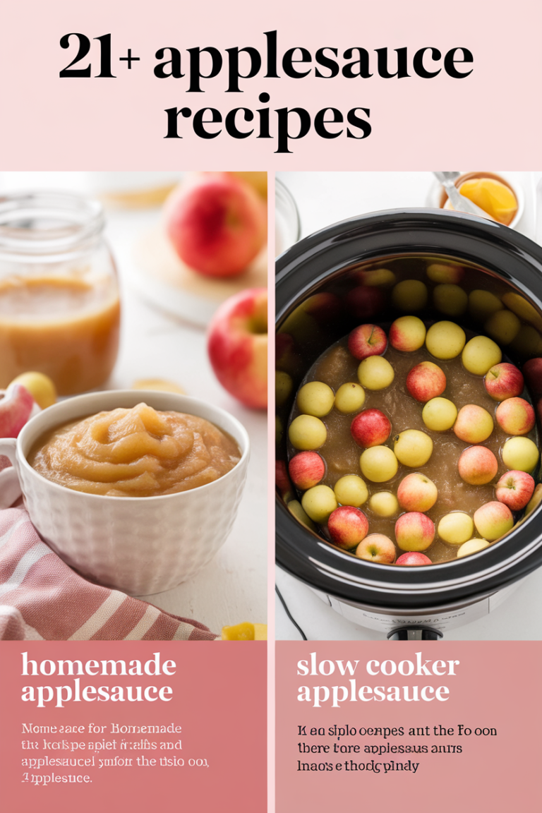 9+ Simple Recipes Using Applesauce That Will Delight Your Taste Buds ...