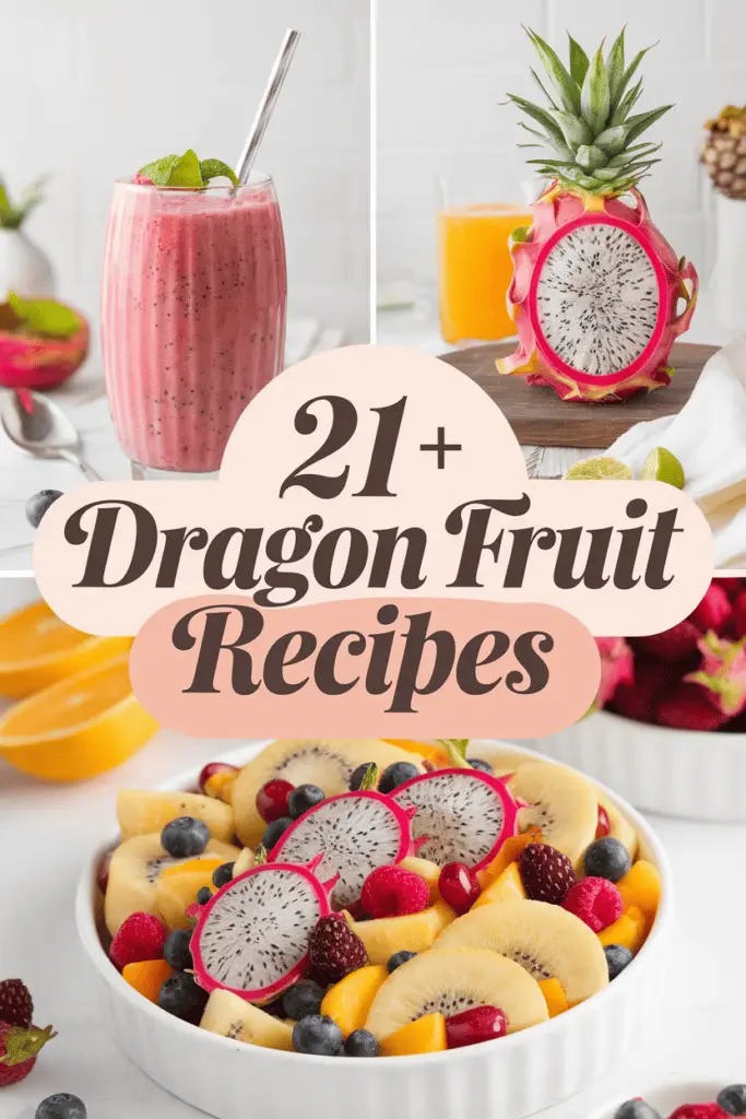 12+ Simple Dragon Fruit Recipes That Will Brighten Your Day and Delight ...
