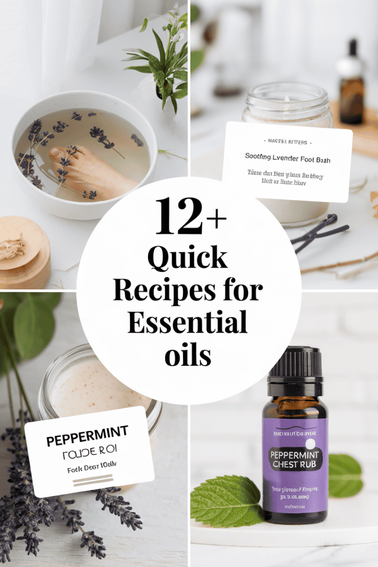 21+ Feel-Good Essential Oils Recipes to Brighten Your Day and Lift Your ...
