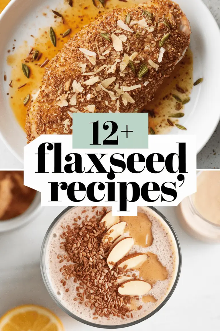 21+ Homemade Recipes with Flaxseed That Will Transform Your Meals into ...