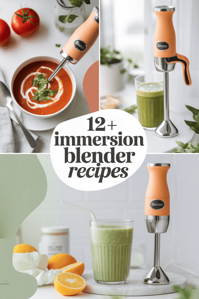 12+ Homemade Immersion Blender Recipes That Will Transform Your Cooking ...