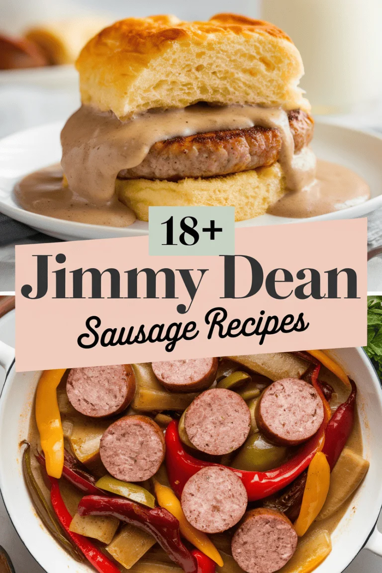 18+ Best Recipes Featuring Jimmy Dean Sausage That Will Make Your Meals Deliciously Fun! – Food ...