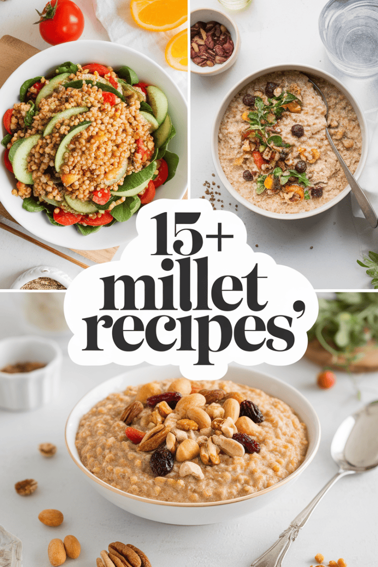 15+ Quick Millet Recipes to Make Your Meals Delightfully Nutritious and ...