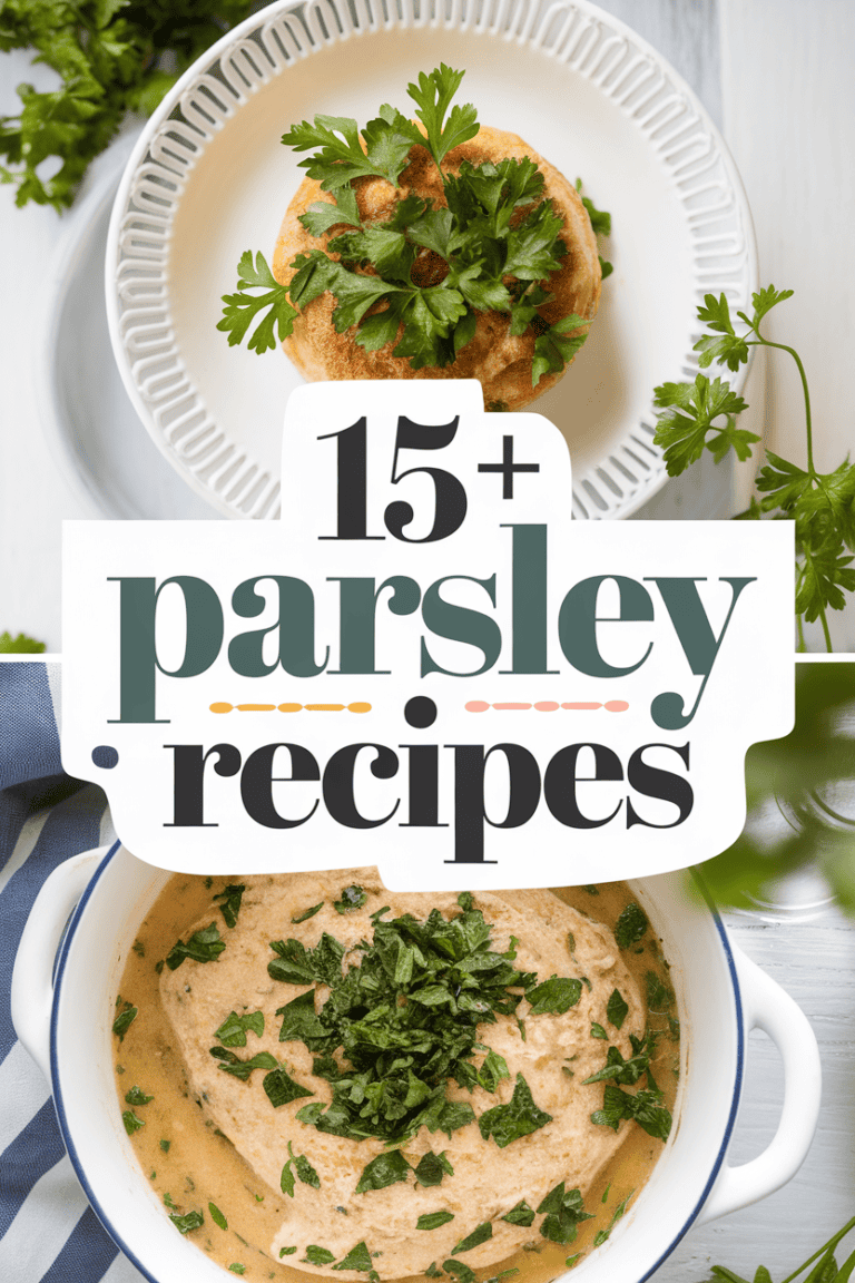 15+ Easy Parsley Recipes That Will Brighten Your Meals and Delight Your ...