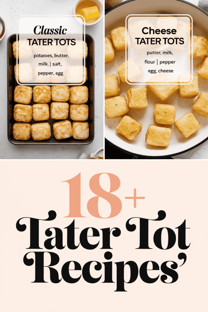 15+ Easy Mini Loaded Tater Tots Appetizer Recipes That Will Wow Your ...
