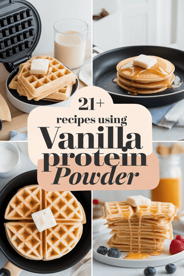 21+ Delicious Recipes Using Vanilla Protein Powder That Will Make You ...
