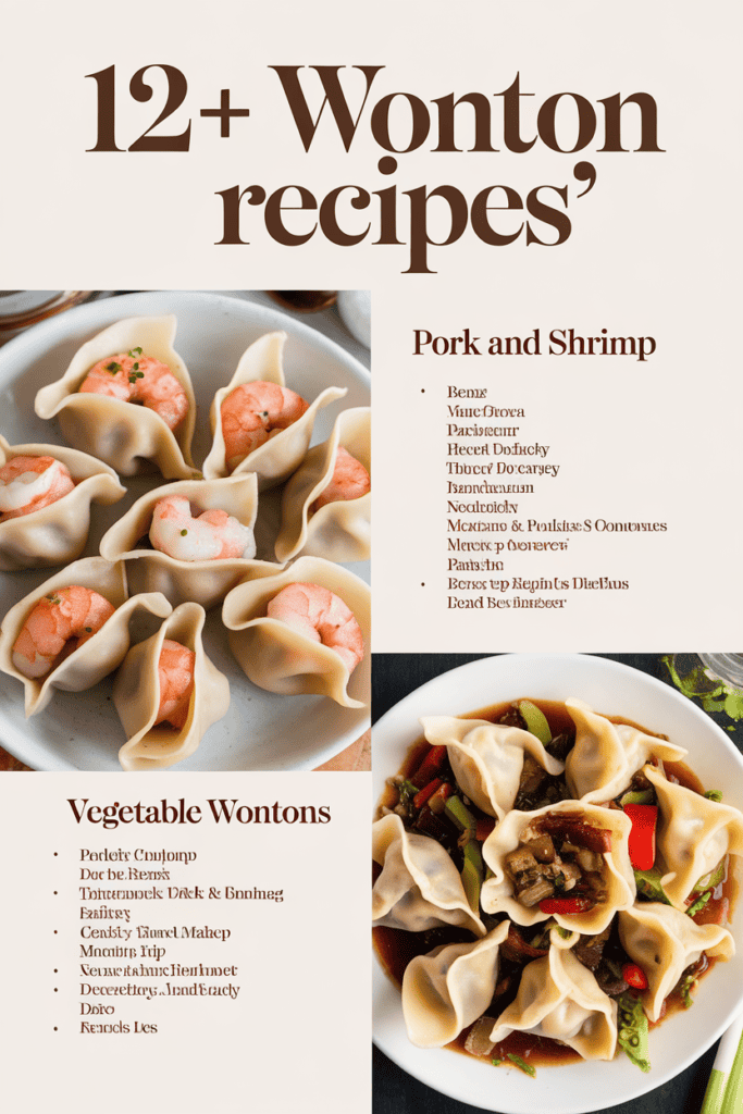 18+ Simple Wonton Wrapper Recipes That Will Make Your Taste Buds Dance ...