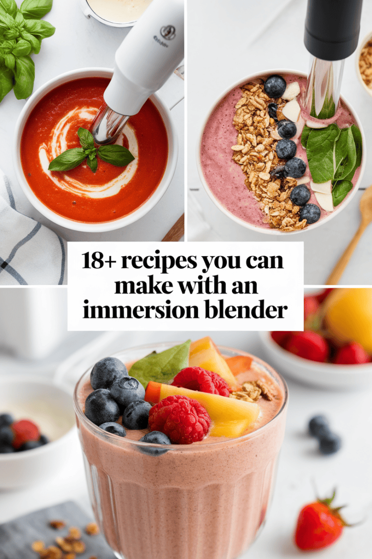12+ Homemade Immersion Blender Recipes That Will Transform Your Cooking Game Instantly! – Food ...