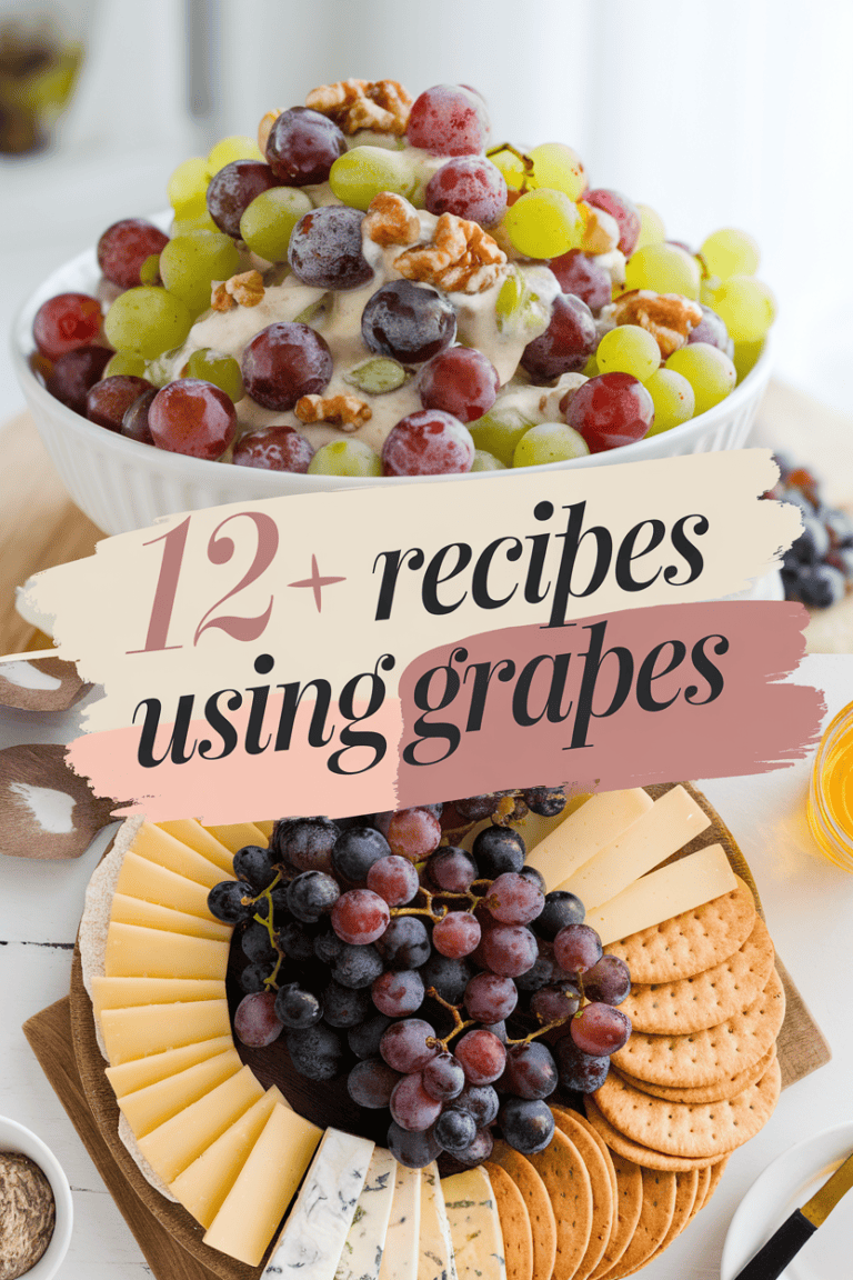 12+ Easy Recipes Using Grapes That Will Delight Your Taste Buds! – Food ...