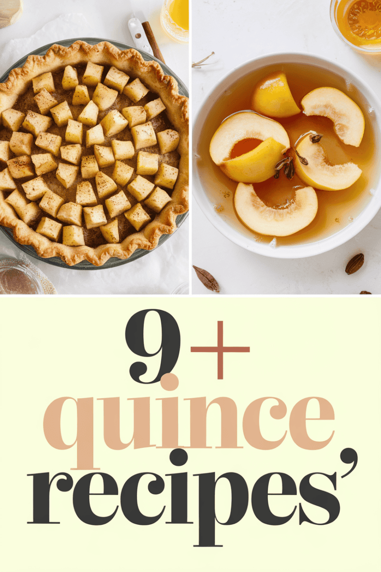 15+ Quick Quince Recipes to Delight Your Taste Buds and Brighten Your ...