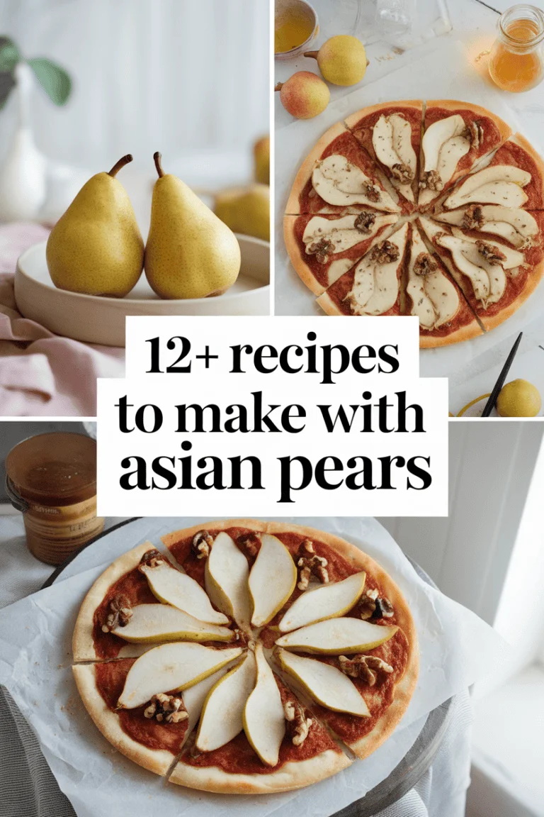 12+ Favorite Recipes to Make with Asian Pears That Will Delight Your ...