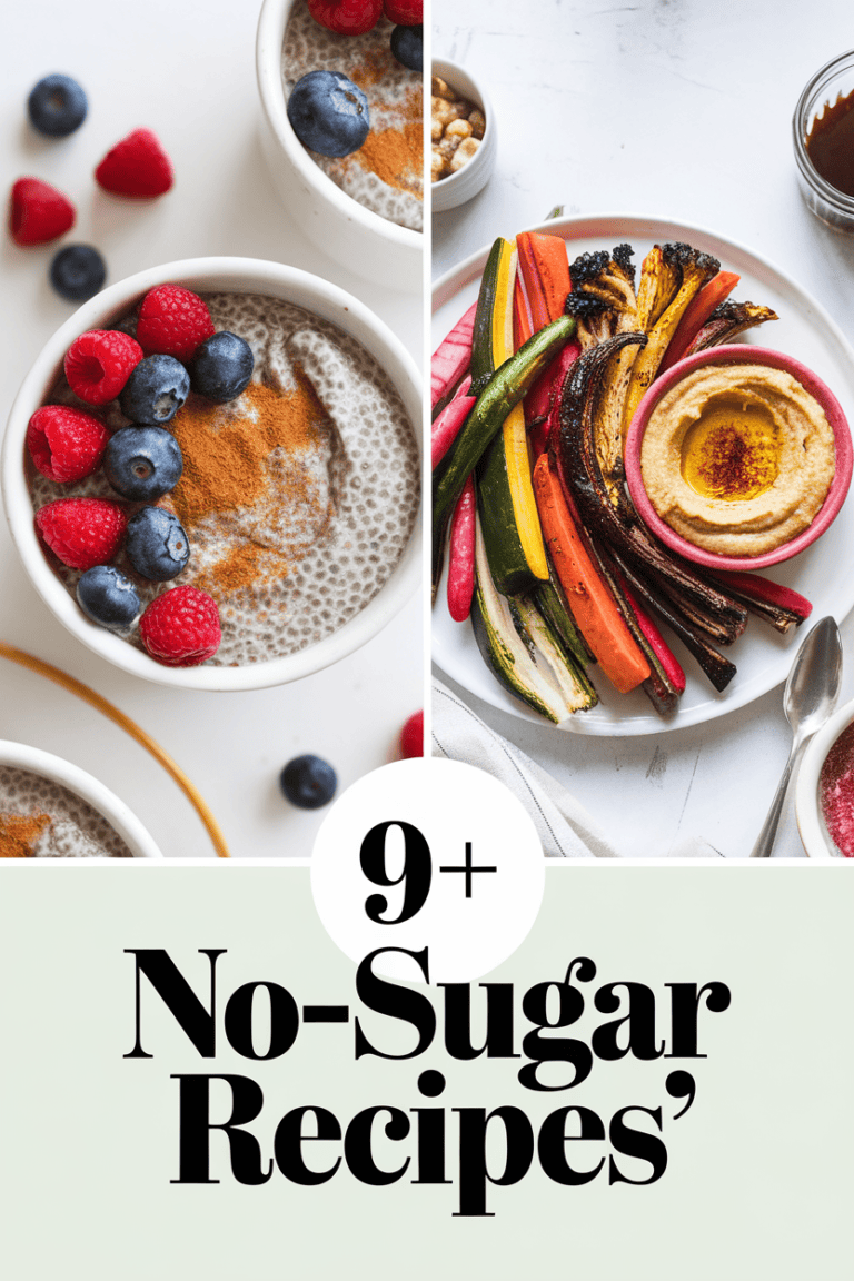 9+ Delicious No-Sugar Recipes You’ll Love to Make for a Healthier ...