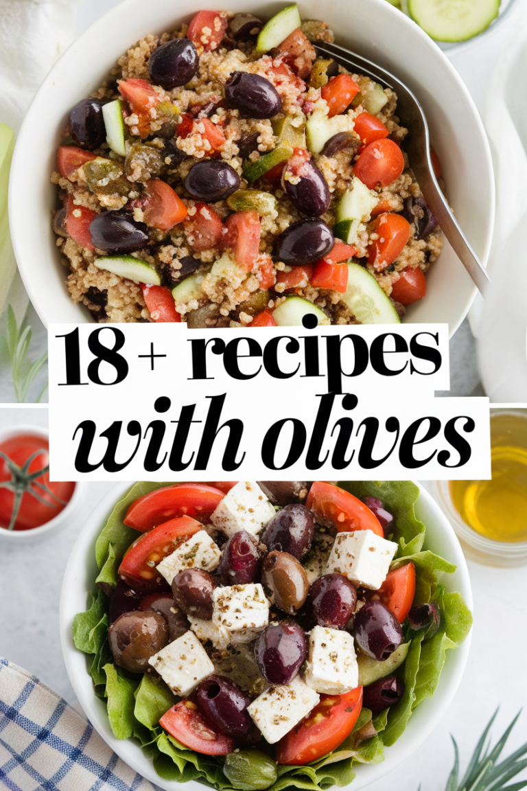 18+ Favorite Olive Recipes That Will Delight Your Taste Buds and ...