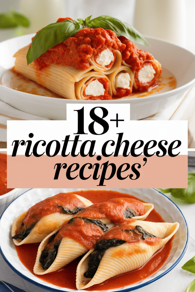 18+ Amazing Ricotta Cheese Recipes You Must Try for Delicious Meals and ...