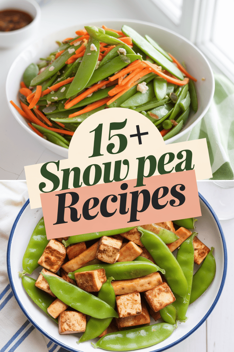 18+ Easy Recipes for Snow Peas That Will Brighten Your Dinner Table ...