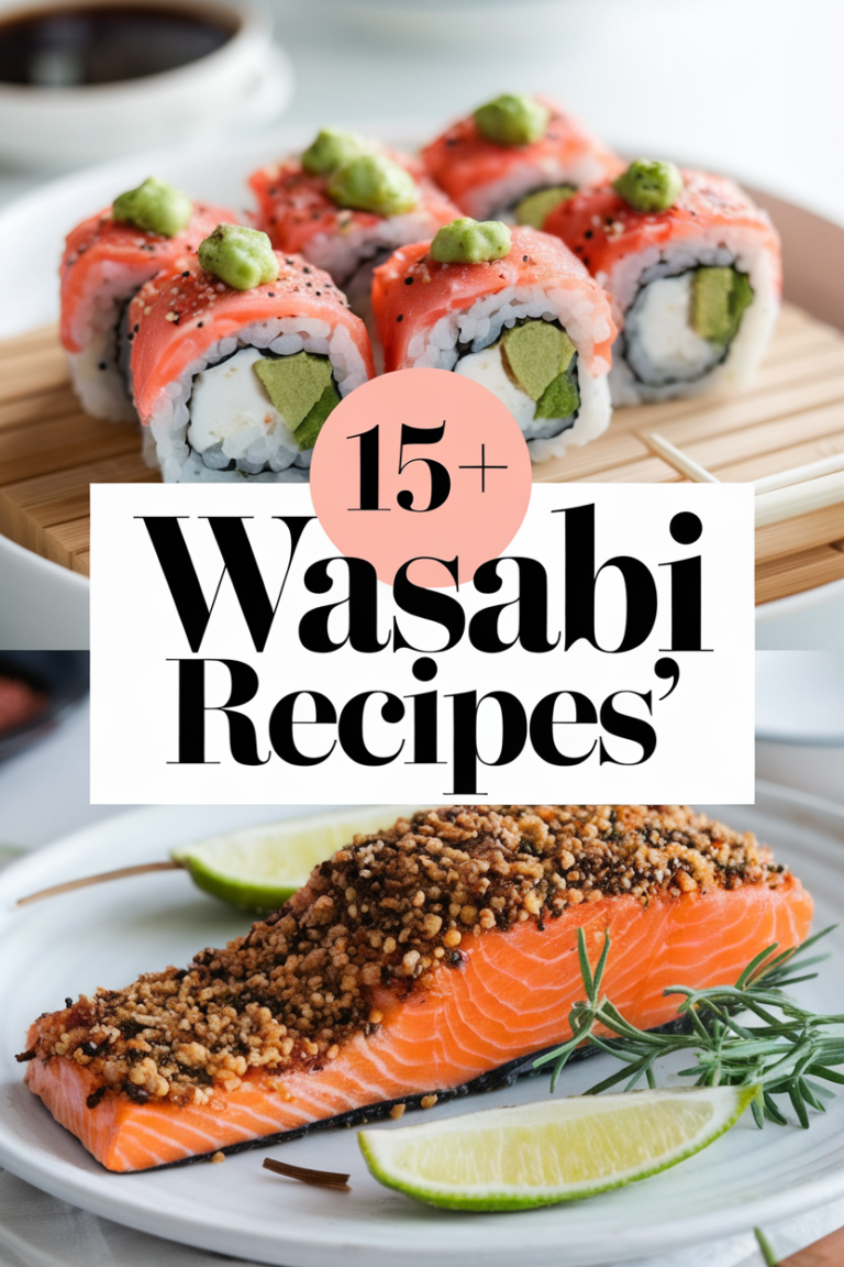 12+ Feel-Good Wasabi Recipes That Will Spice Up Your Dinner Tonight ...