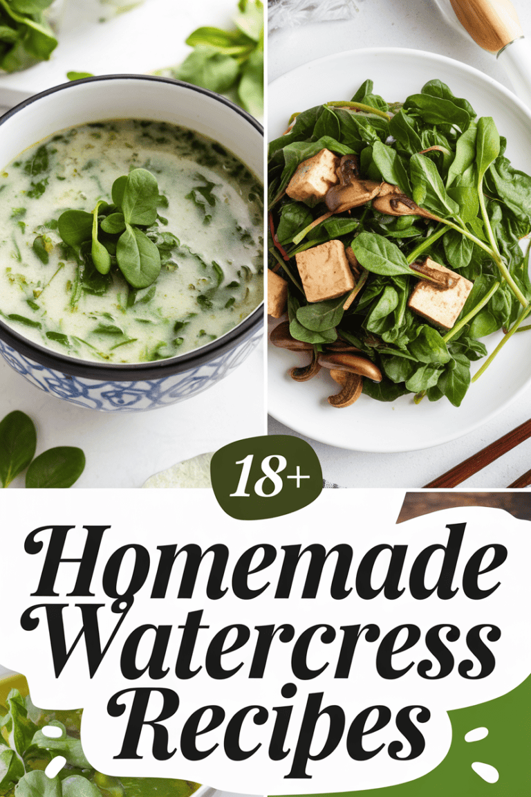 9+ Delicious Watercress Recipes That Will Freshen Up Your Meals Today ...