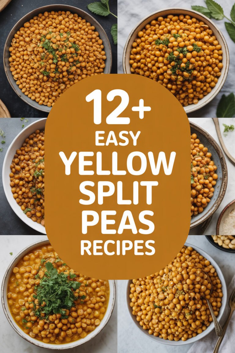 21+ Delicious Recipes Using Yellow Split Peas to Warm Your Heart and ...