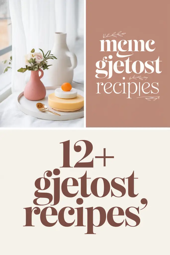 21+ Amazing Recipes to Make with Gjetost Cheese That Will Delight Your ...