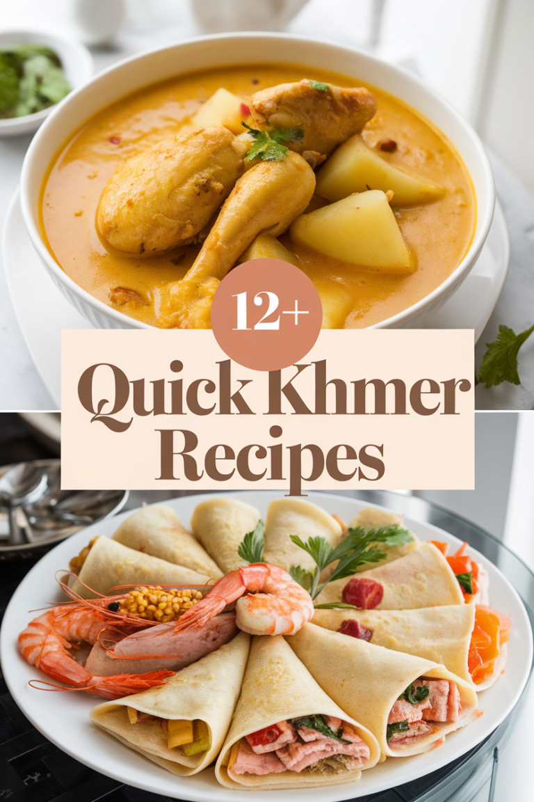 12+ Quick Khmer Recipes You Can Make Tonight for a Taste of Cambodia ...