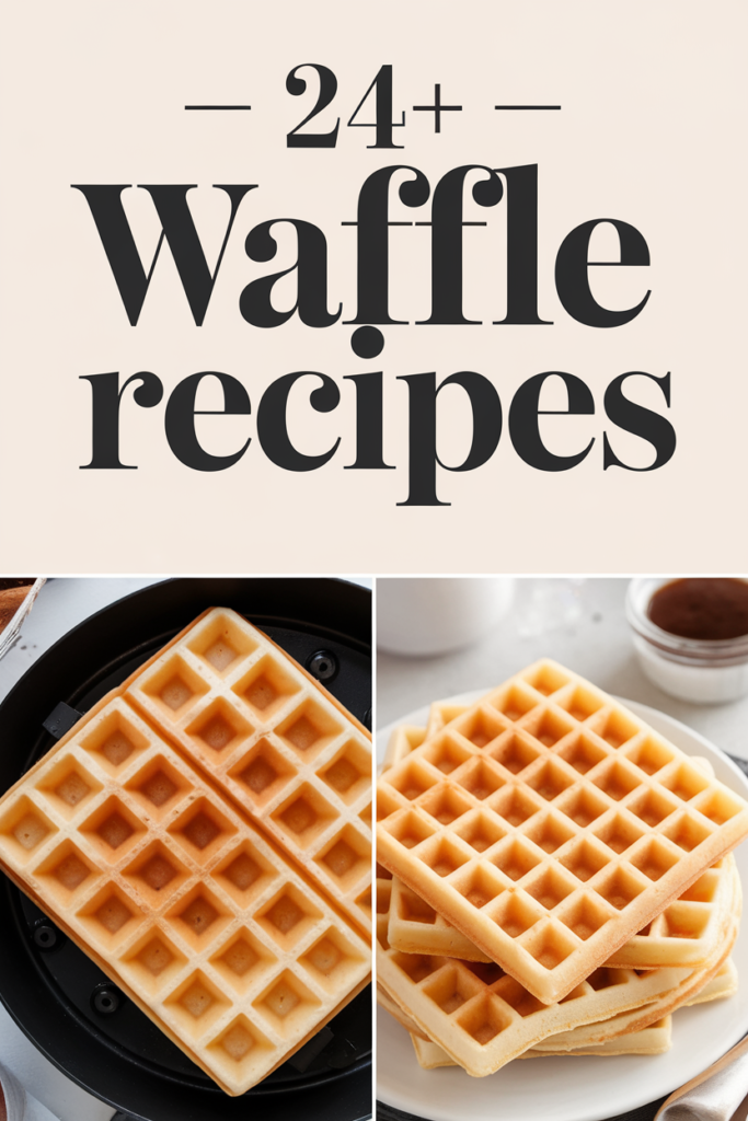 39+ Feel-Good Waffle Recipes That Will Make Your Breakfast Shine with ...