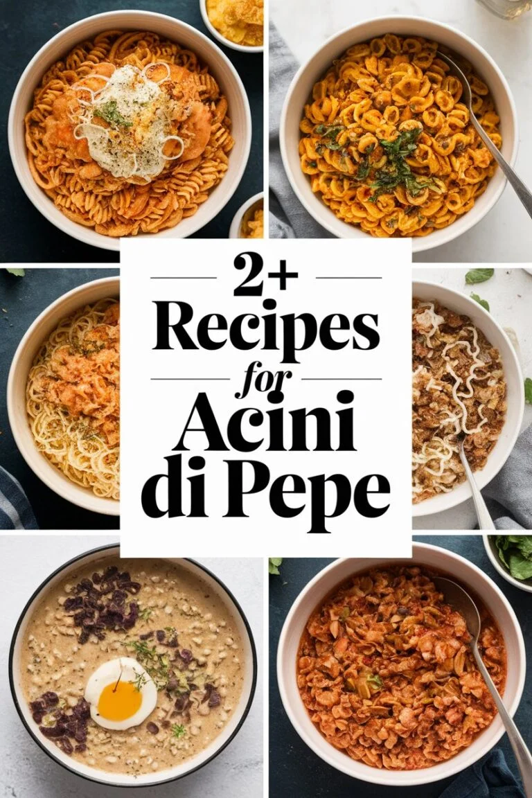 21+ Homemade Acini di Pepe Recipes That Will Delight Your Taste Buds ...
