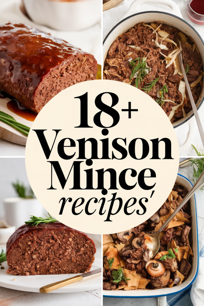 12+ Easy Venison Mince Recipes You’ll Want to Try Tonight! – Food on ...