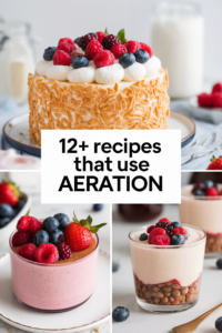 12+ Amazing Recipes That Use Aeration For Your Cooking Game! – Food on ...