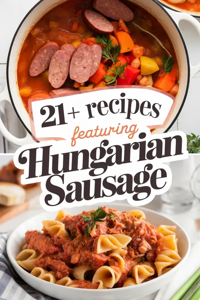 12+ Quick and Delicious Recipes with Hungarian Sausage For Your Dinner ...