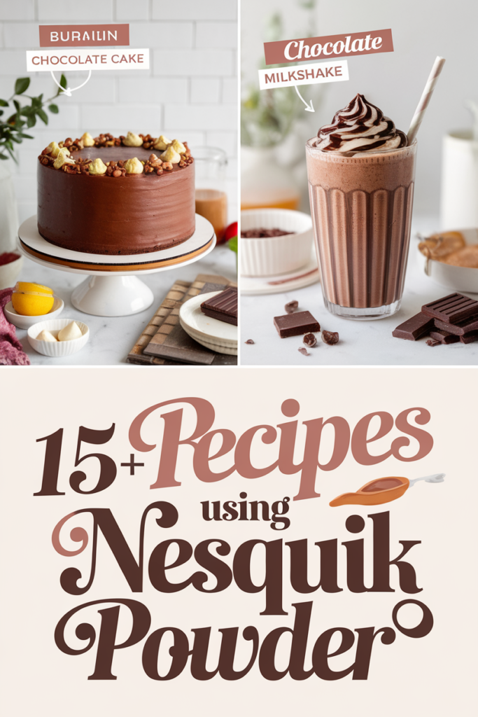 15+ Quick and Delicious Recipes Using Nesquik Powder You’ll Love to ...