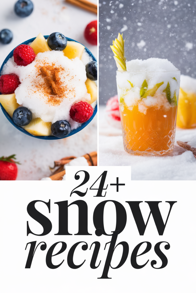 9+ Simple Snow Ice Cream Recipes to Delight Your Winter Days! – Food on ...