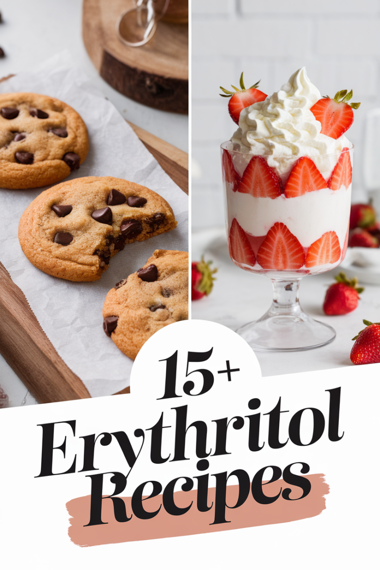 15+ Amazing Erythritol Recipes You Must Try for Sweet, Guilt-Free ...